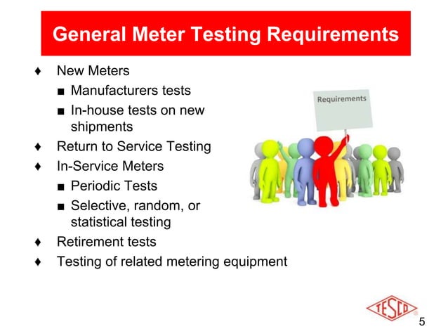 Self Contained Metering Fundamentals and Introduction to Meter Testing ...