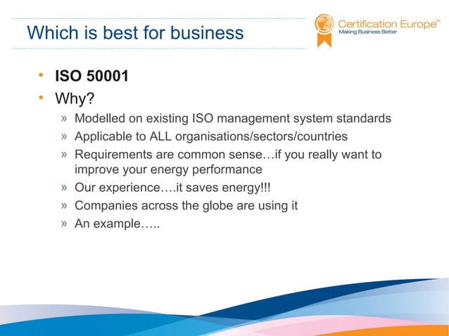 ISO 50001 Energy Management Presentation | PPT | Power and Energy ...