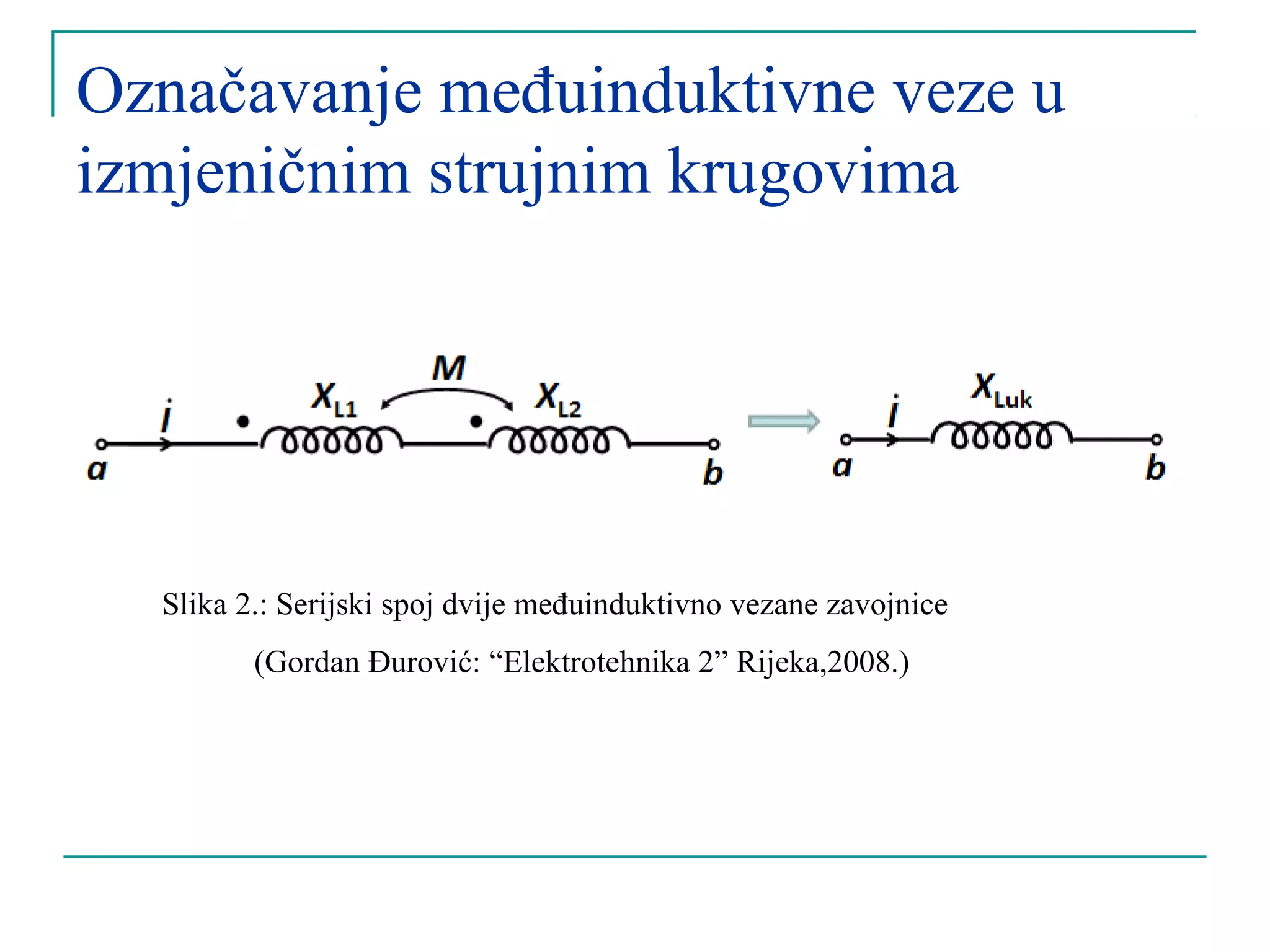Međuinduktivitet i zračni transformatori (slike) | PPT