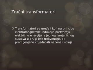 Međuinduktivitet i zračni transformatori | PPTX