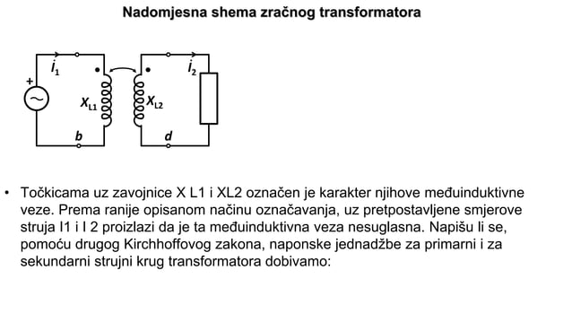Međuinduktivitet i zračni transformatori | PPTX