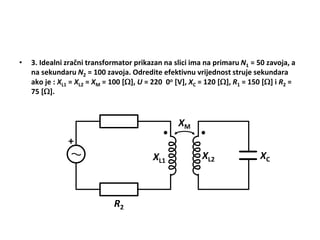 Međuinduktivitet i zračni transformatori 2 | PPT