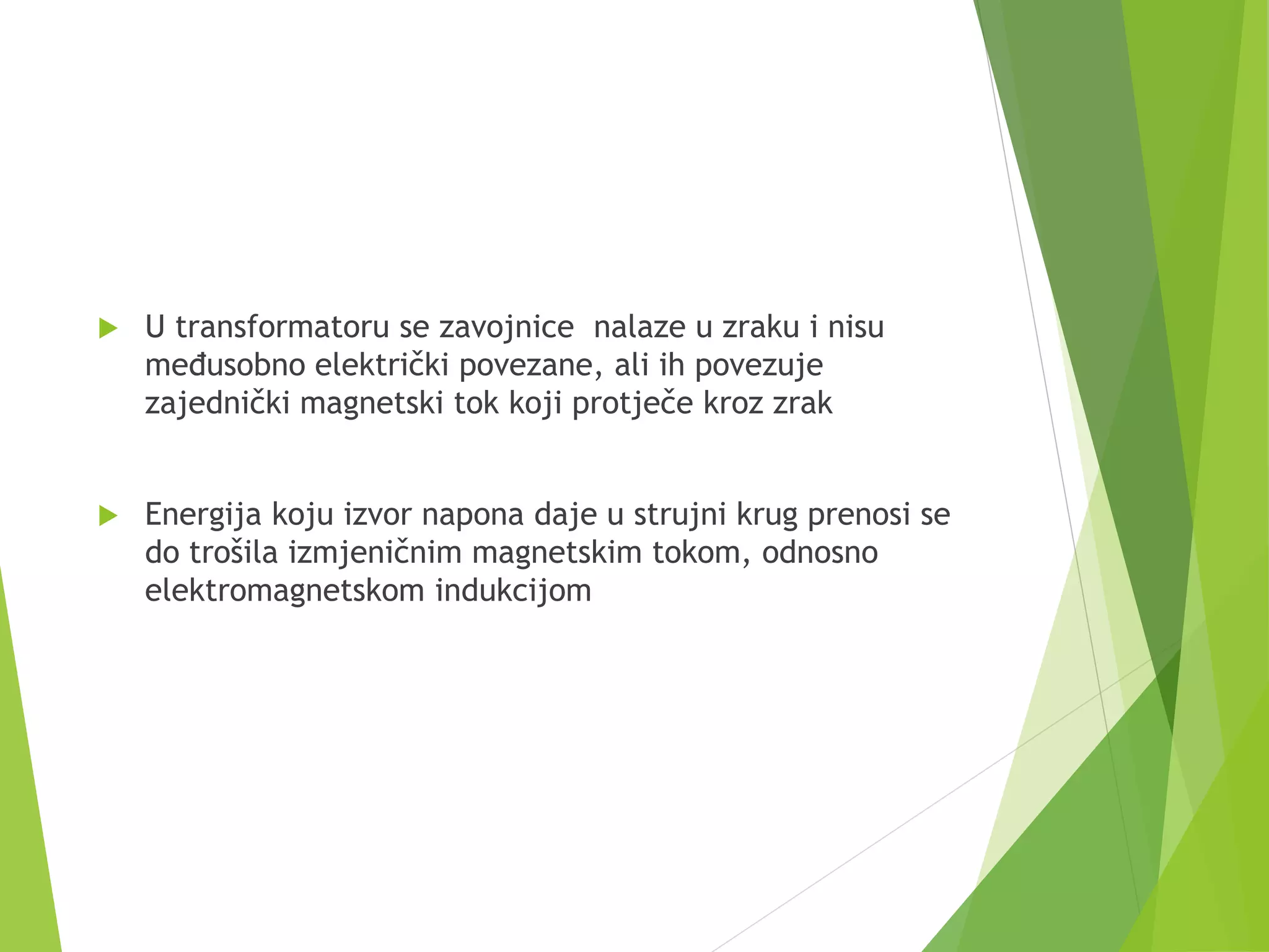 Međuinduktivitet i zračni transformatori | PPTX