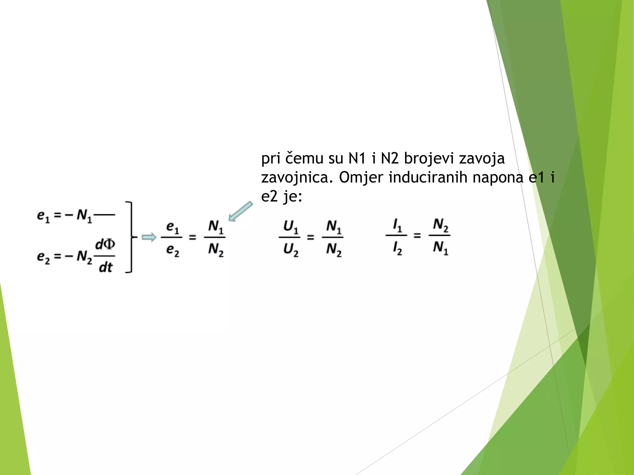 Međuinduktivitet i zračni transformatori | PPTX