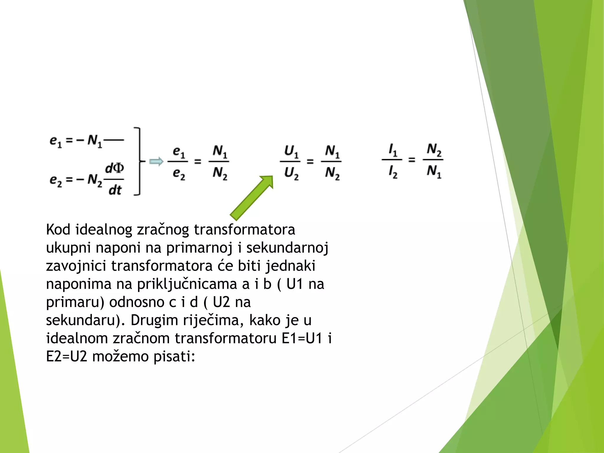 Međuinduktivitet i zračni transformatori | PPTX
