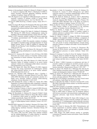 Meulepas, 2010, Effect Of Methanogenic Substrates On Anaerobic ...