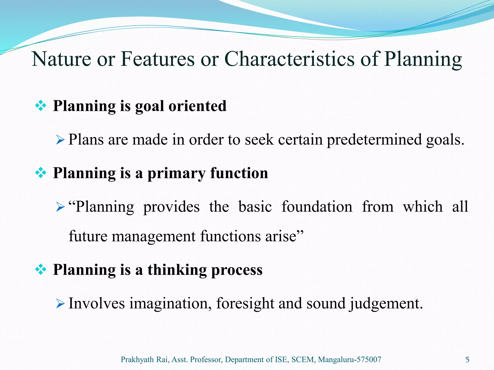 Planning | PPTX