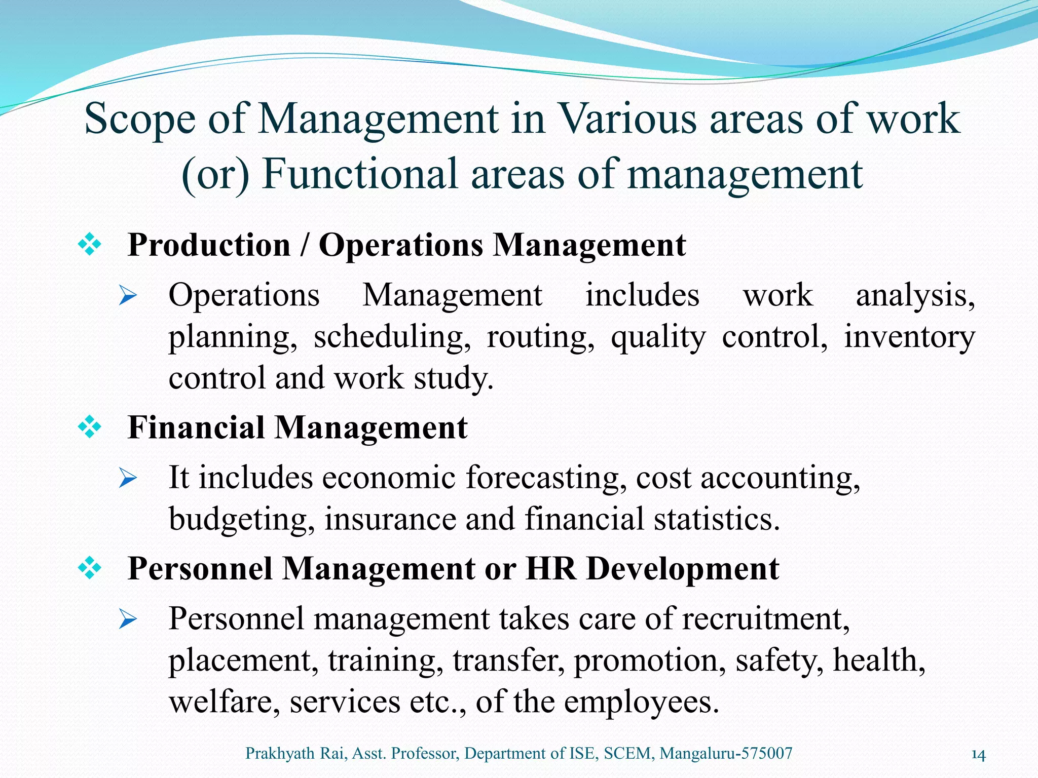 Introduction to Management | PPTX