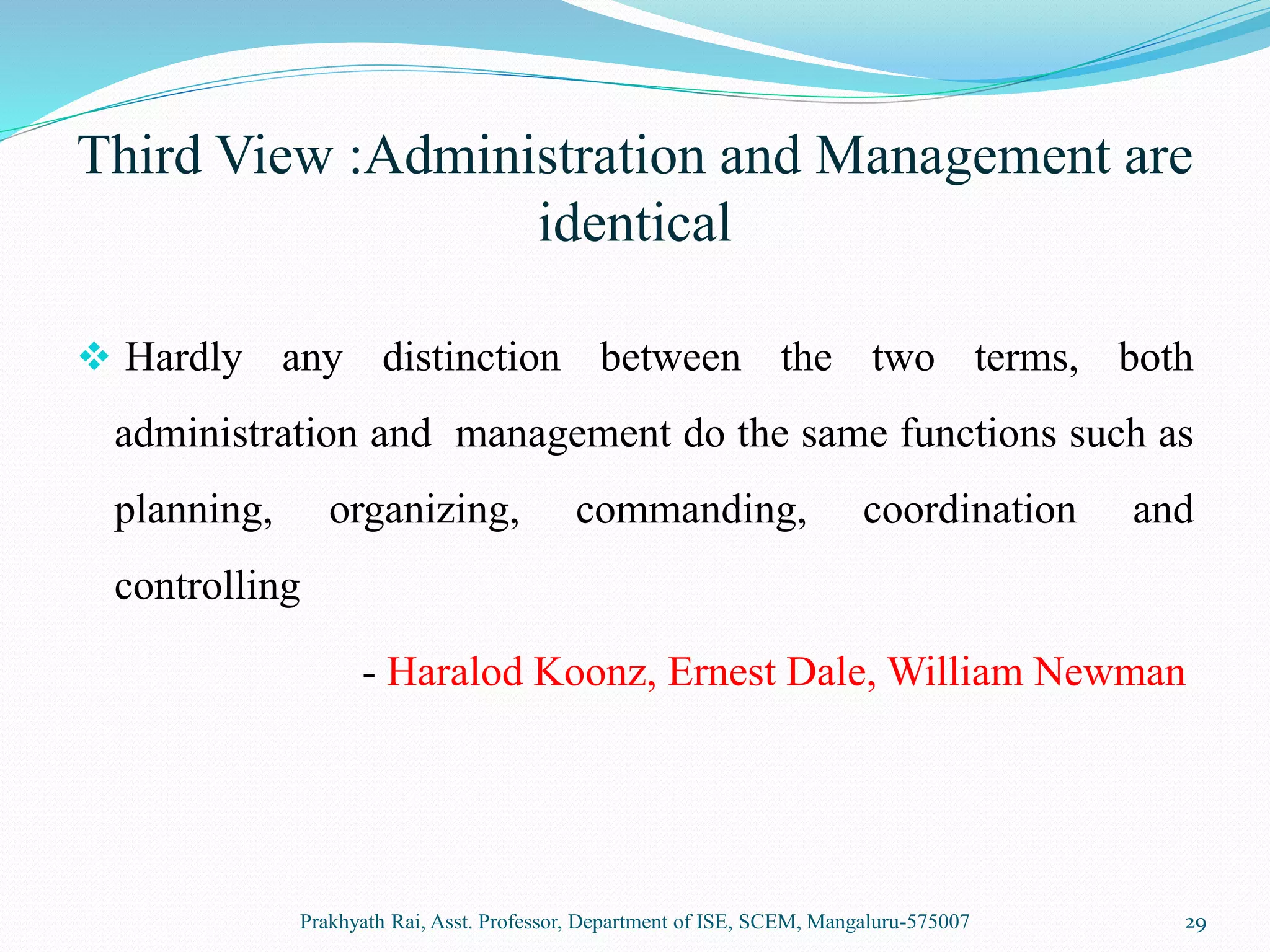 Introduction to Management | PPTX