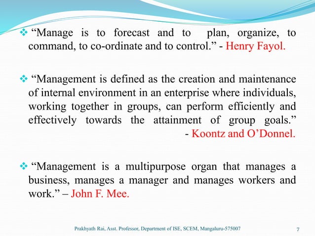 Introduction to Management | PPTX | Executive Leadership & Management ...