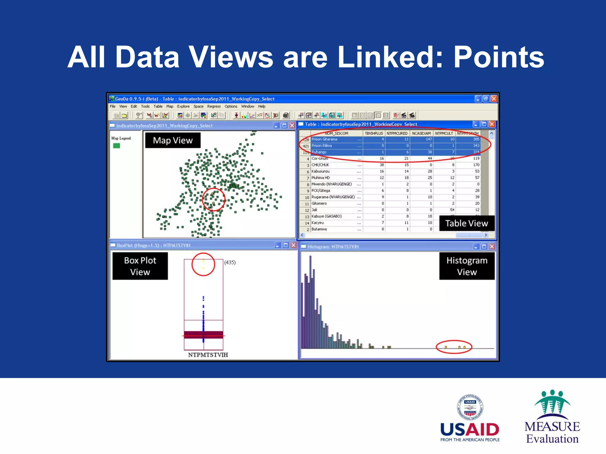Exploratory Spatial Analysis using GeoDa | PDF