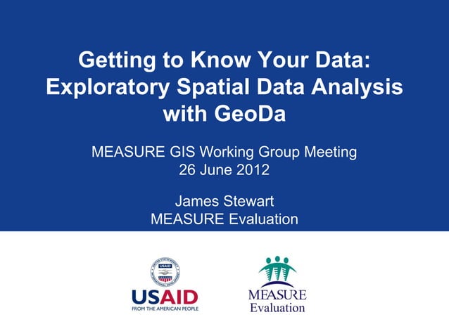 Exploratory Spatial Analysis using GeoDa | PDF