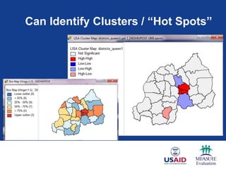 Exploratory Spatial Analysis using GeoDa | PDF