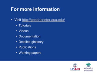 Exploratory Spatial Analysis using GeoDa | PDF