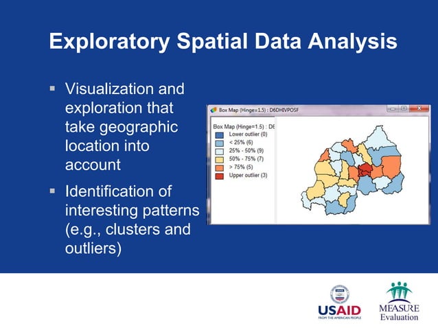Exploratory Spatial Analysis using GeoDa | PDF