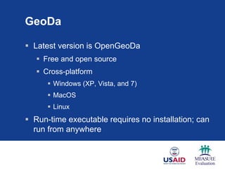 Exploratory Spatial Analysis using GeoDa | PDF