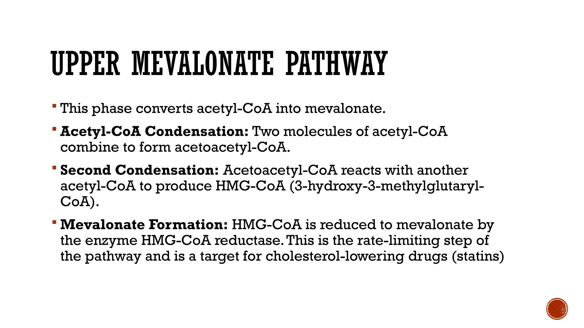 Acetate mevalonate pathway and its application | PPTX