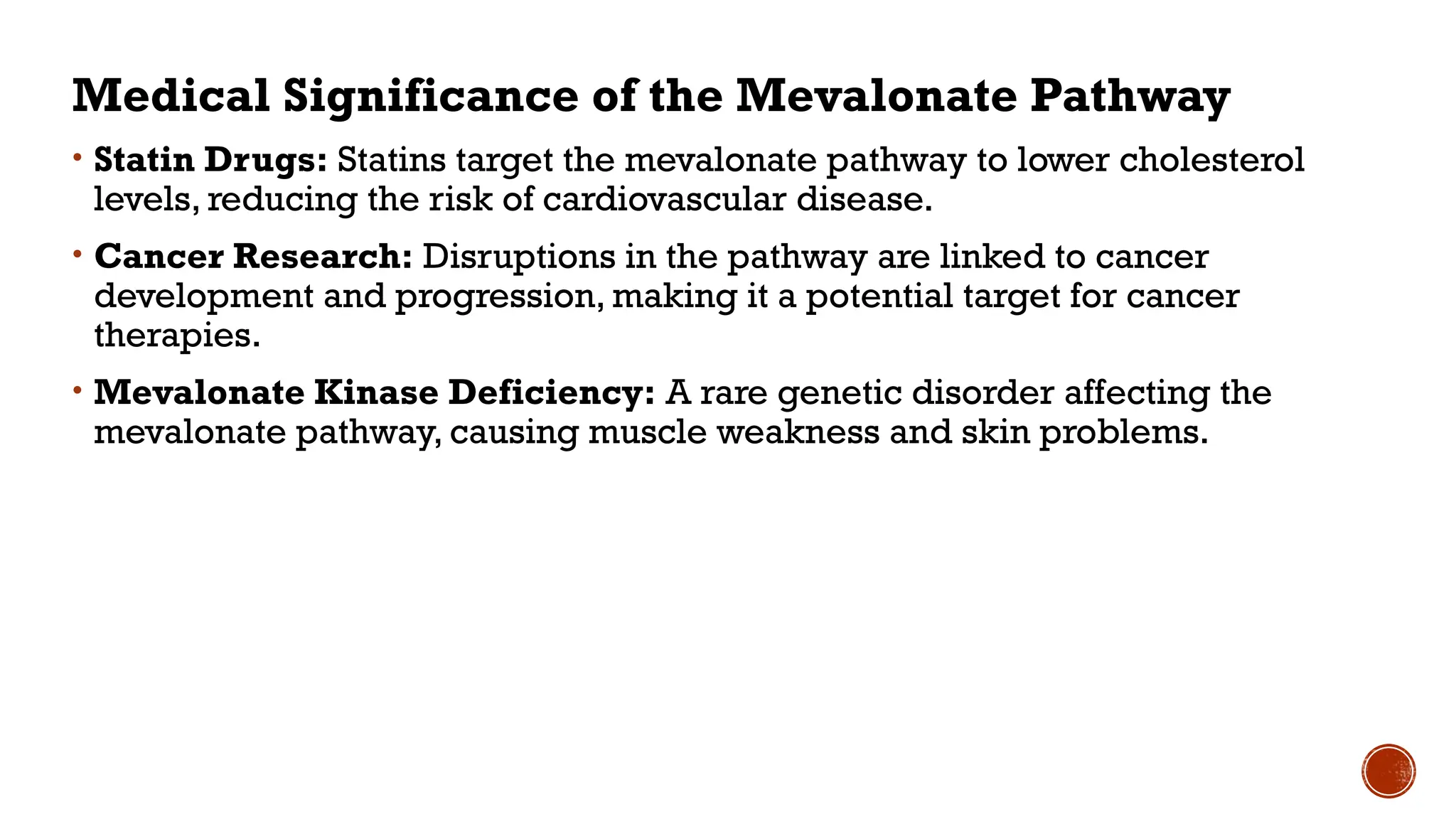 Acetate mevalonate pathway and its application | PPTX