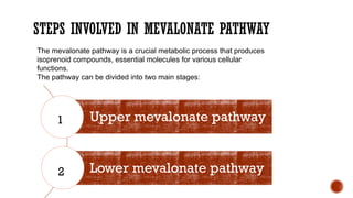 Acetate mevalonate pathway and its application | PPTX