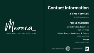 Meveca sustainable luxury solutions (3) | PDF
