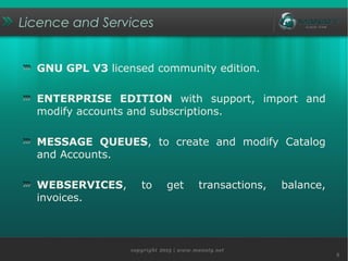 Meveo Open Source Billing v3.0 | PPT