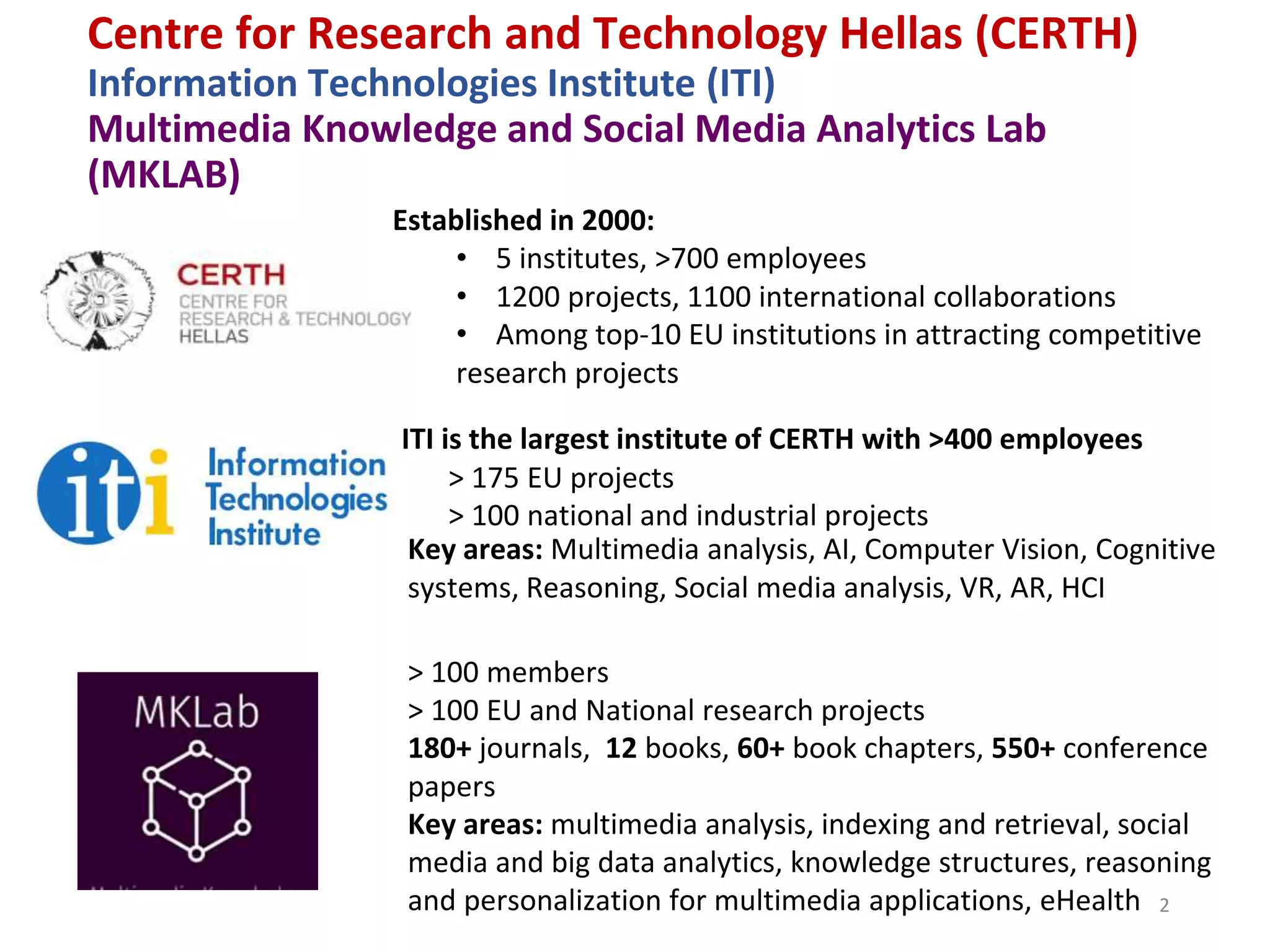 MeVer tools for disinformation detection | PPTX