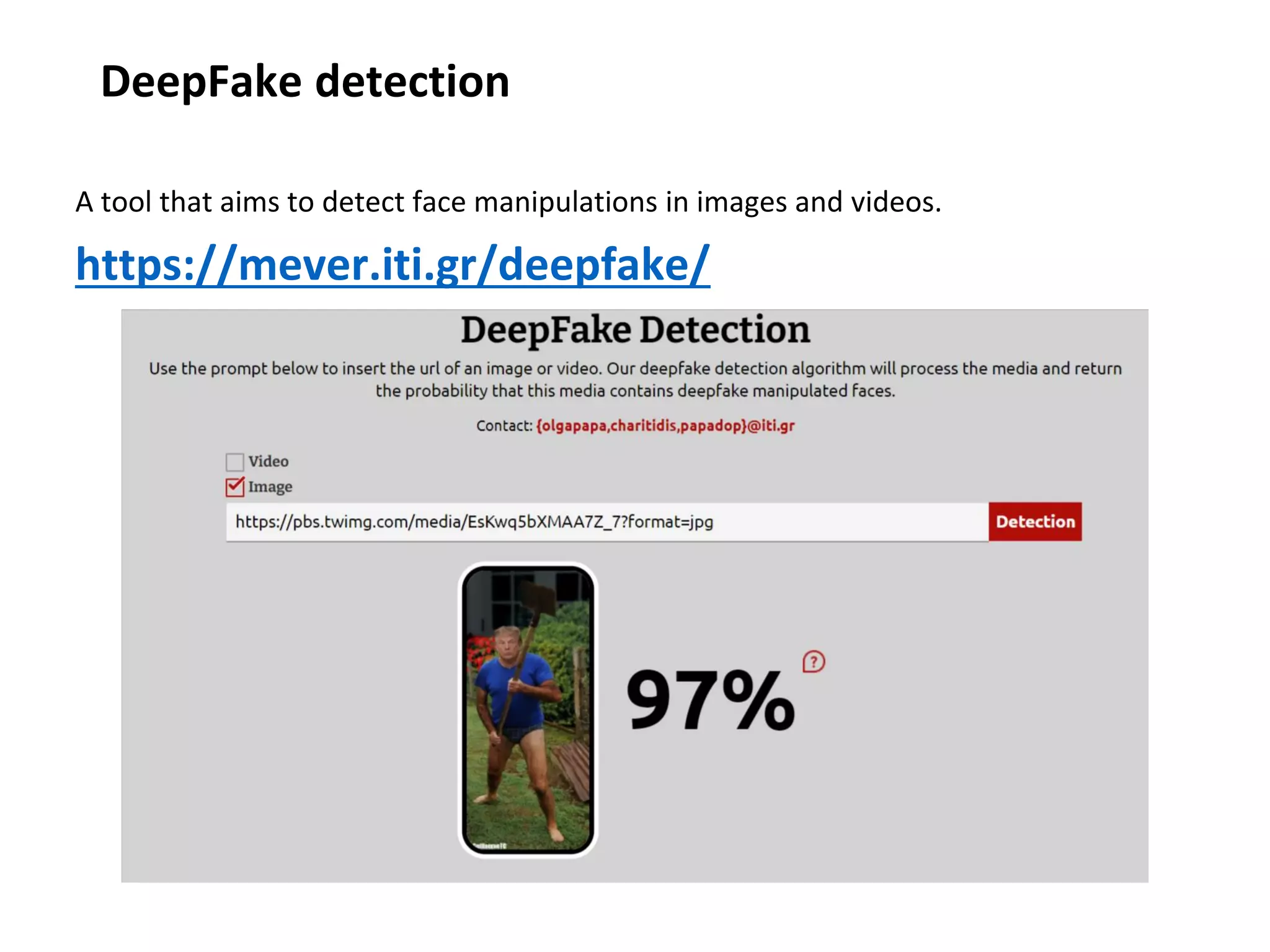 MeVer tools for disinformation detection | PDF