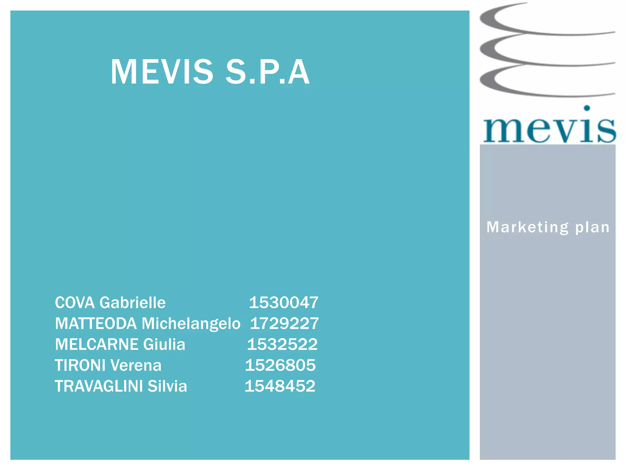 Mevis spa group 3 | PDF | Automotive Industry | Industries