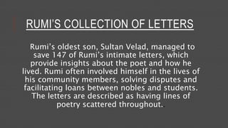 Mevlana jalal udin-rumi. | PPTX | Hinduism | Religion & Spirituality