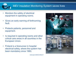 Electrical safety in operating rooms | PDF