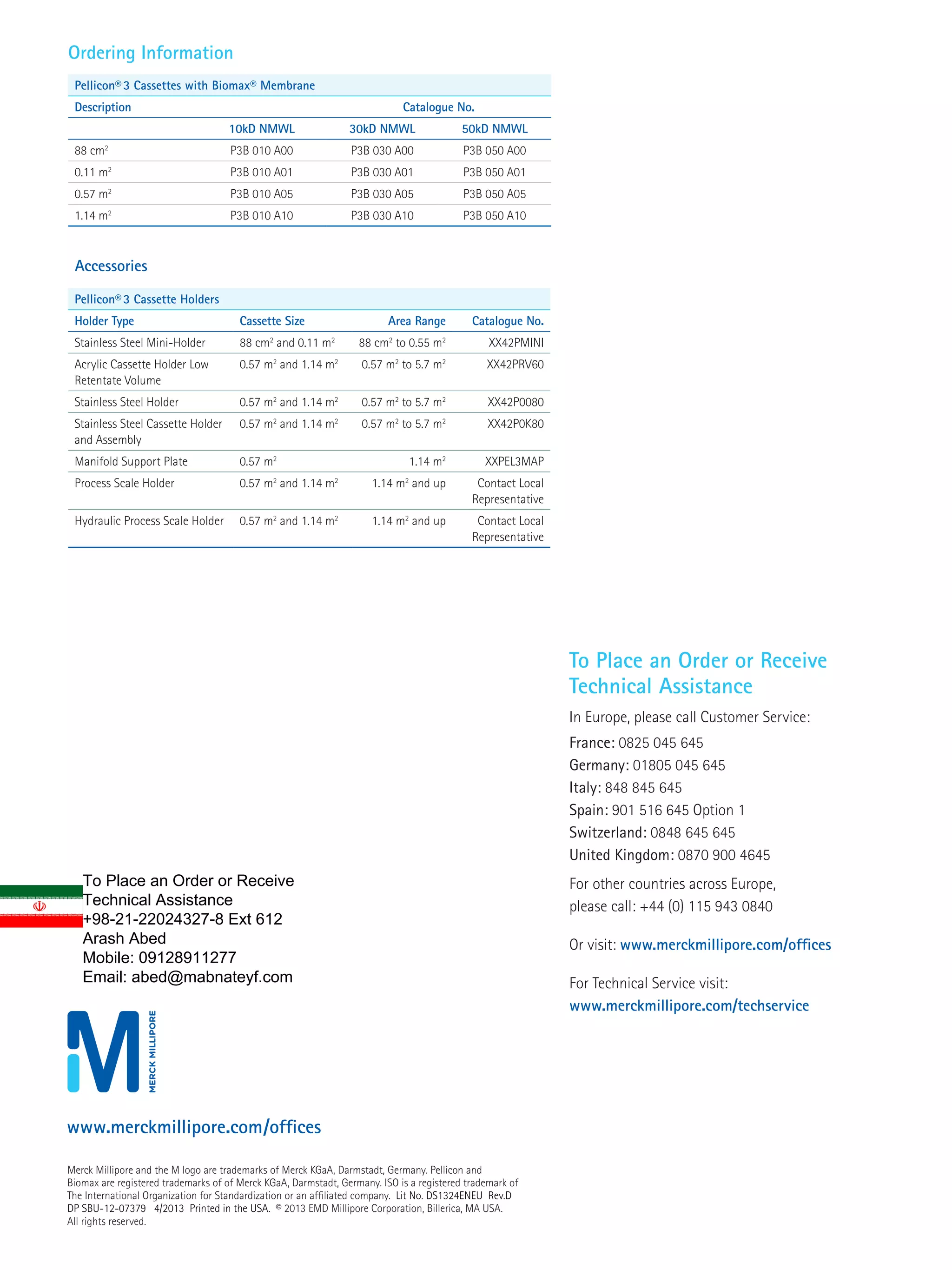 Pellicon 3 biomax membrane | PDF Pellicon 3 biomax membrane | PDF
