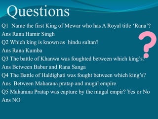 Mewar | PPTX