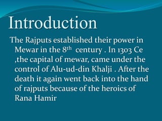 Mewar | PPTX