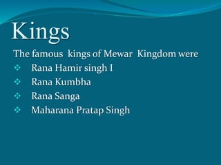 Mewar | PPTX
