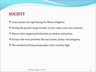 Mewar kingdom | PPT
