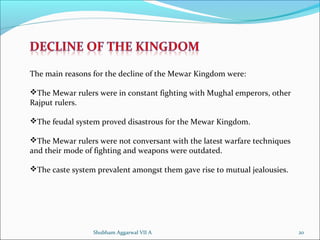 Mewar kingdom | PPT