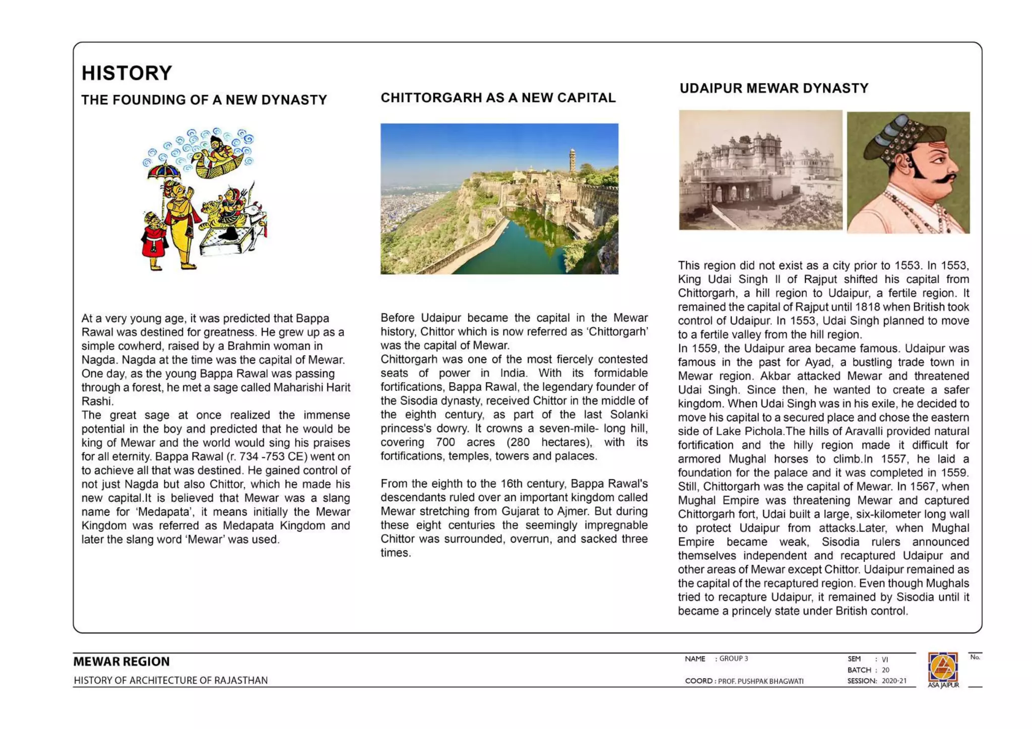 HISTORY OF ARCHITECTURE OF RAJASTHAN - MEWAR | PPT