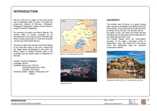 HISTORY OF ARCHITECTURE OF RAJASTHAN - MEWAR | PDF