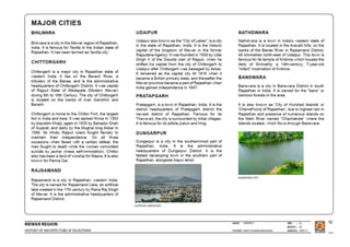 HISTORY OF ARCHITECTURE OF RAJASTHAN - MEWAR | PDF