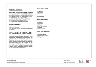 HISTORY OF ARCHITECTURE OF RAJASTHAN - MEWAR | PDF
