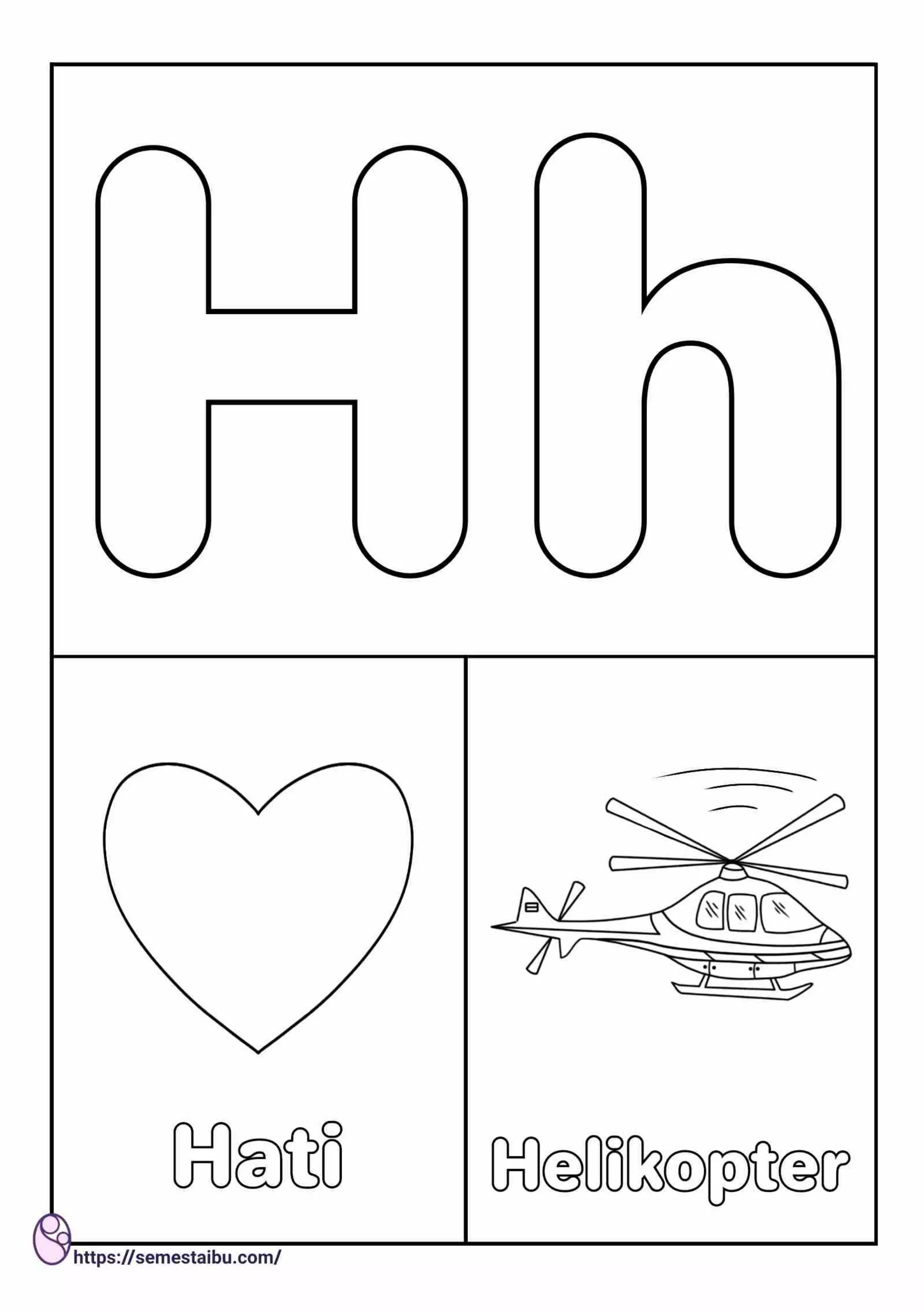 Mewarnai huruf-a-sampai-z | PDF