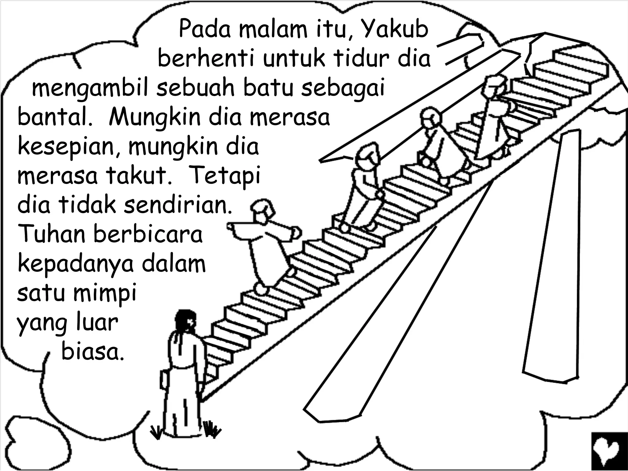 Mewarnai Cerita Rohani Bergambar - Yakub si Penipu | PDF