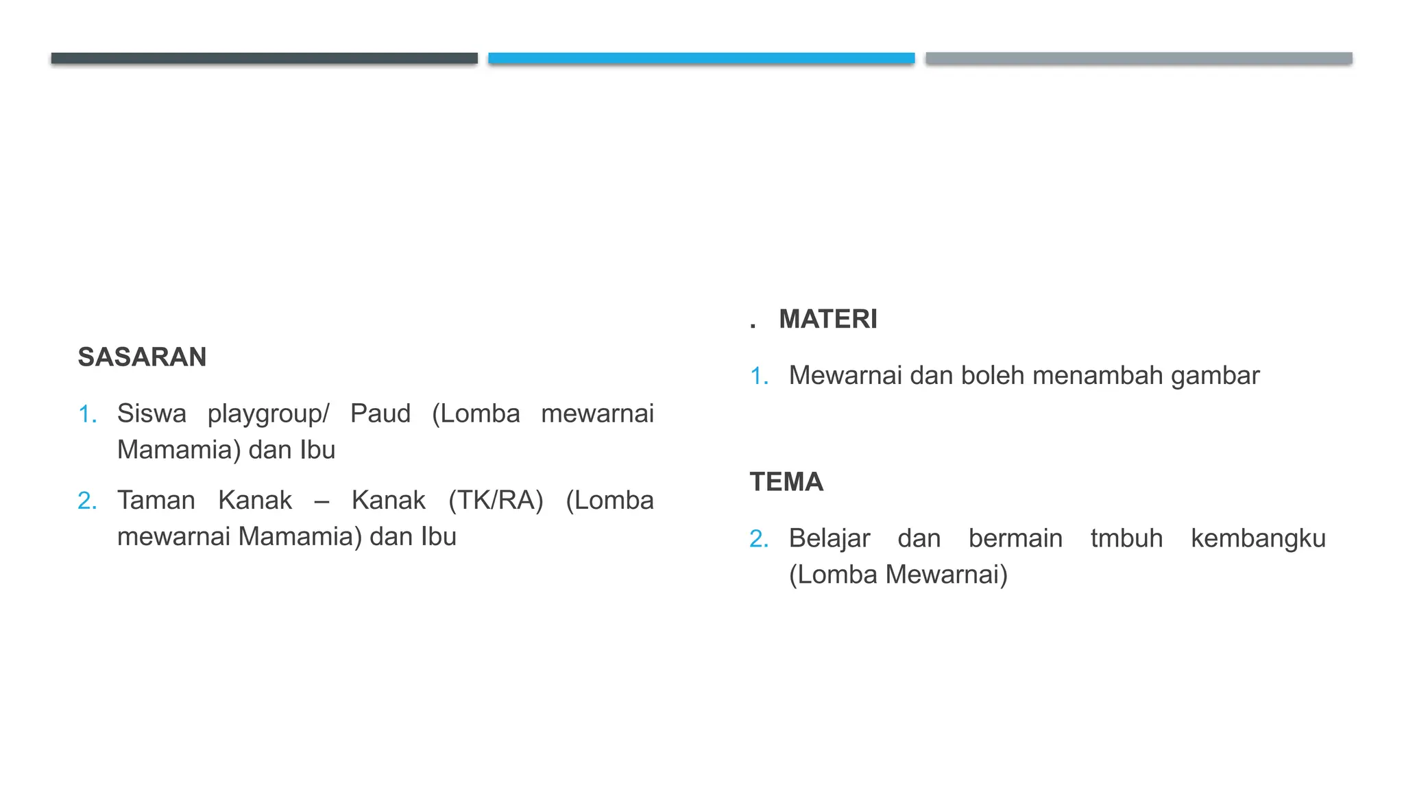Surat lomba Mewarnai mamamia usia TK.ppt