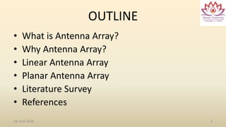 MEWAR PPT on antenna arrays system .pptx