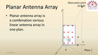 MEWAR PPT on antenna arrays system .pptx