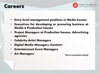 Media & Entertainment Business Managament | PPT