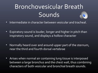 Approach to Lung sounds | PPT