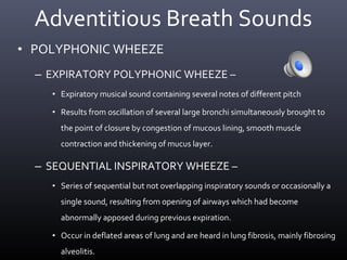 Approach to Lung sounds | PPT