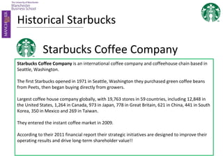 Managerial Economics Starbucks | PPT