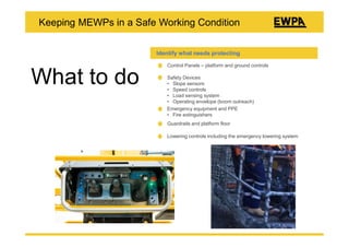 MEWP-safe-condition-ppt.pdf for safe operations | PDF